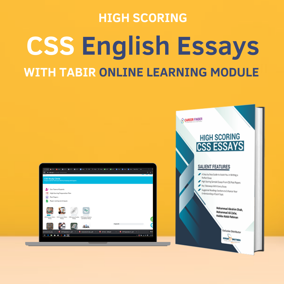 CSS English Essay Online Preparation Series - Dogar Books