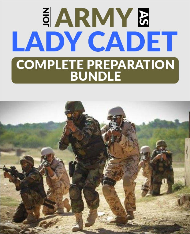 Pak Army Lady Cadet Preparation Bundle - Dogar Books