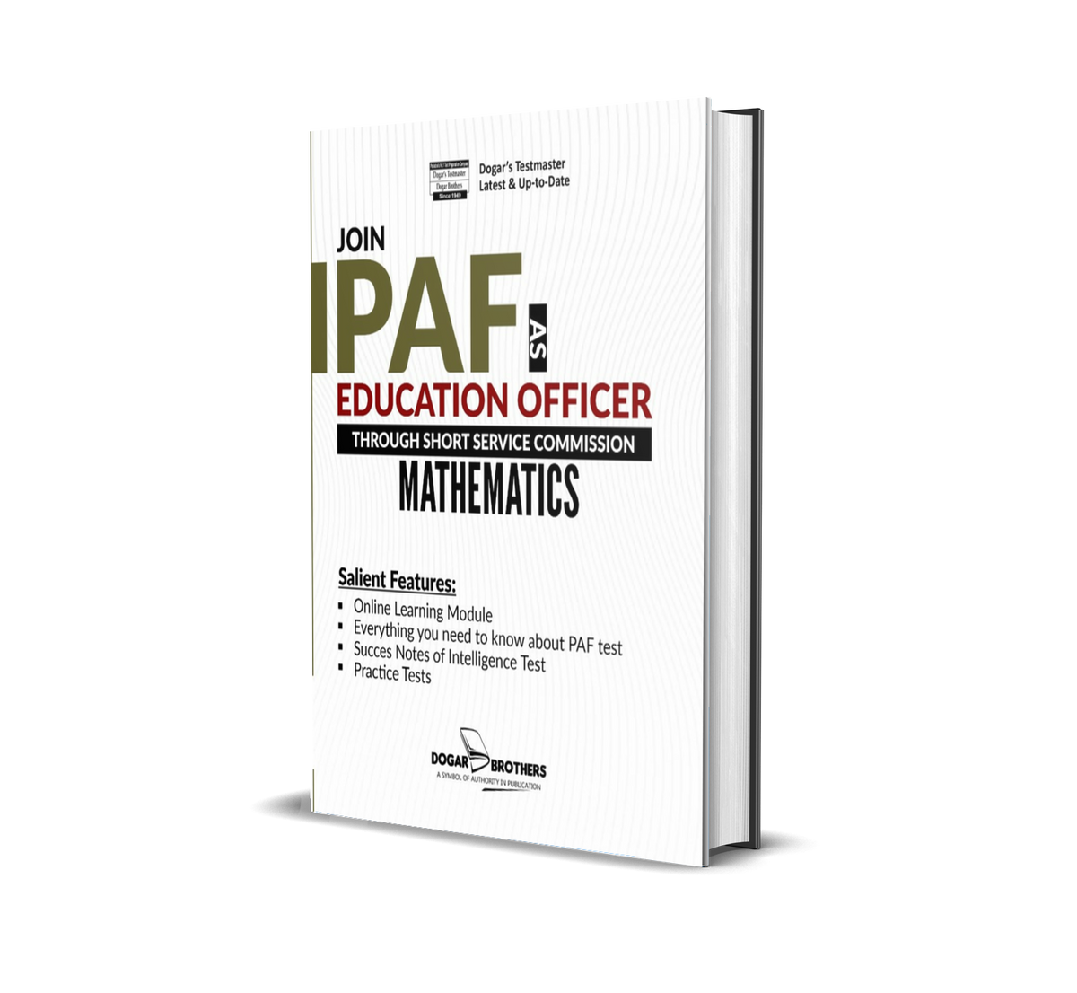 Join PAF As Education Officer Mathematics Guide - Dogar Books