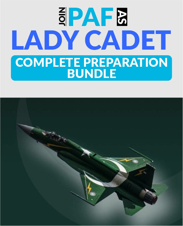 PAF Lady Cadet Preparation Bundle - Dogar Books